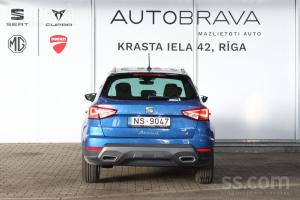 Blue SEAT Arona 2021 in Riga, with an engine capacity of 1.00 L and mileage of 62 thousand km for 14990 €, photo 8 on AUTOMOTO.COM.LV