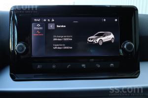 Blue SEAT Arona 2021 in Riga, with an engine capacity of 1.00 L and mileage of 62 thousand km for 14990 €, photo 18 on AUTOMOTO.COM.LV