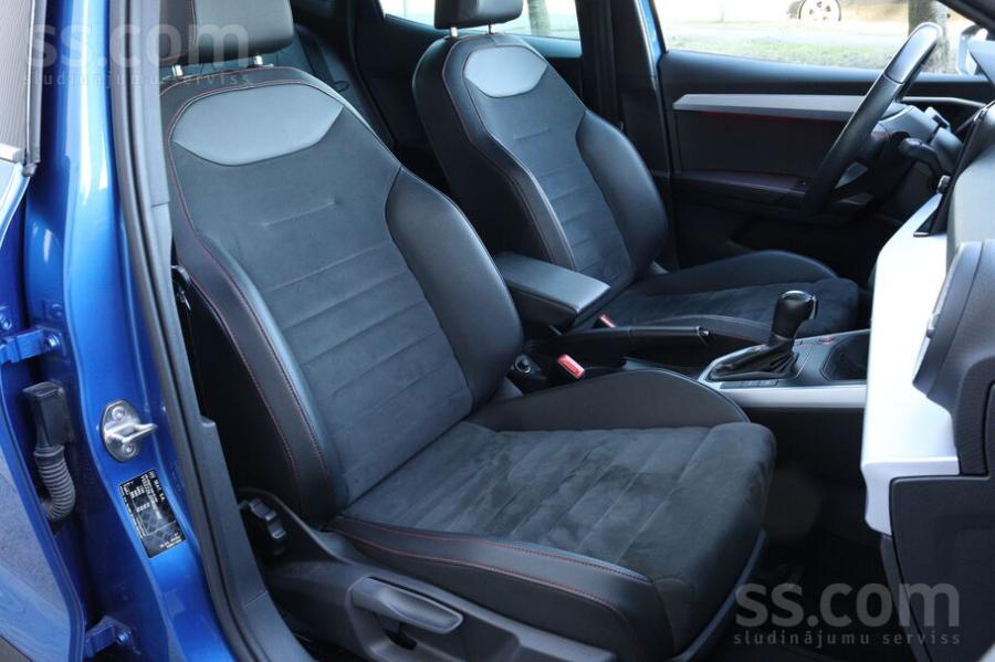 Blue SEAT Arona 2021 in Riga, with an engine capacity of 1.00 L and mileage of 62 thousand km for 14990 €, photo 27 on AUTOMOTO.COM.LV