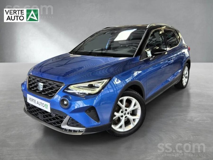 Zils SEAT Arona 2021 Rīga, ar dzinēja tilpumu 1.00 L un nobraukumu 90 tūkst. km par 14490 €, foto 1 vietnē AUTOMOTO.COM.LV