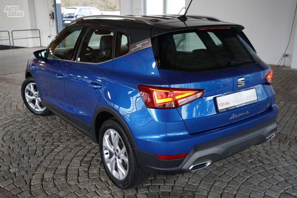 Blue SEAT Arona 2022 in Kaunas, with an engine capacity of 1.00 L and mileage of 59 thousand km for 24409 €, photo 4 on AUTOMOTO.COM.LV