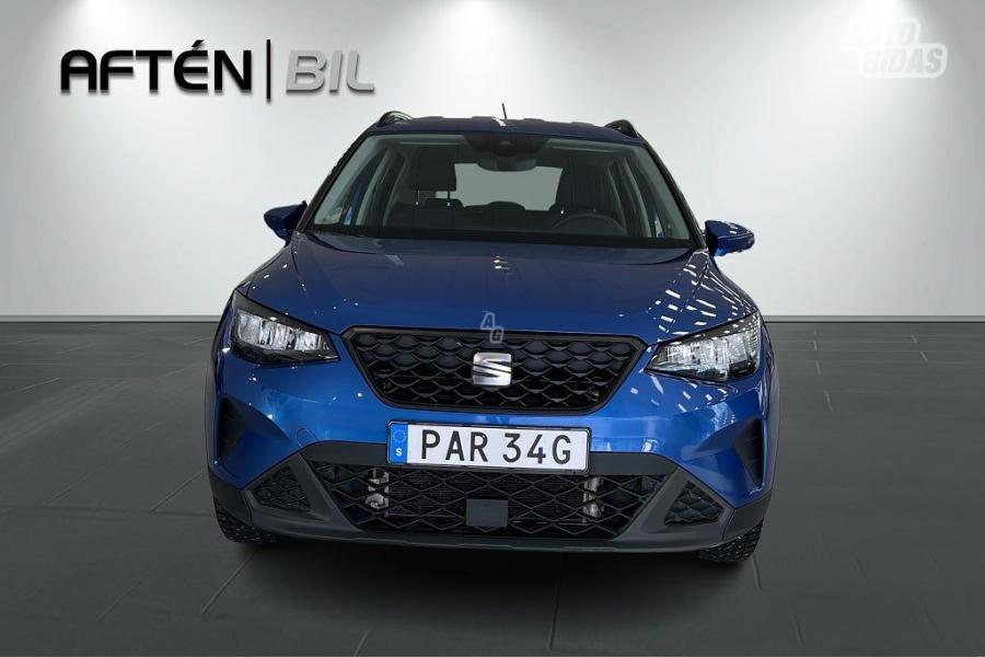 Blue SEAT Arona 2024 in Kaunas, with an engine capacity of 0.00 L and mileage of 52 thousand km for 22150 €, photo 3 on AUTOMOTO.COM.LV