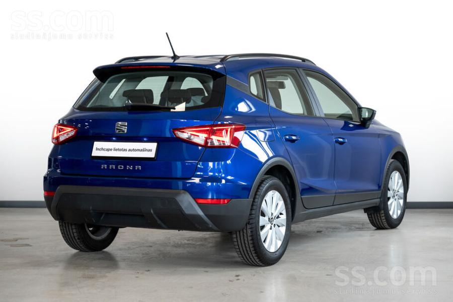 Blue SEAT Arona 2018 in Riga, with an engine capacity of 1.00 L and mileage of 32 thousand km for 10990 €, photo 5 on AUTOMOTO.COM.LV