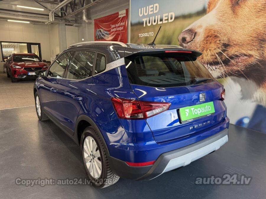 Blue SEAT Arona 2019 in Tallinn, with an engine capacity of 1.00 L and mileage of 66 thousand km for 10500 €, photo 3 on AUTOMOTO.COM.LV