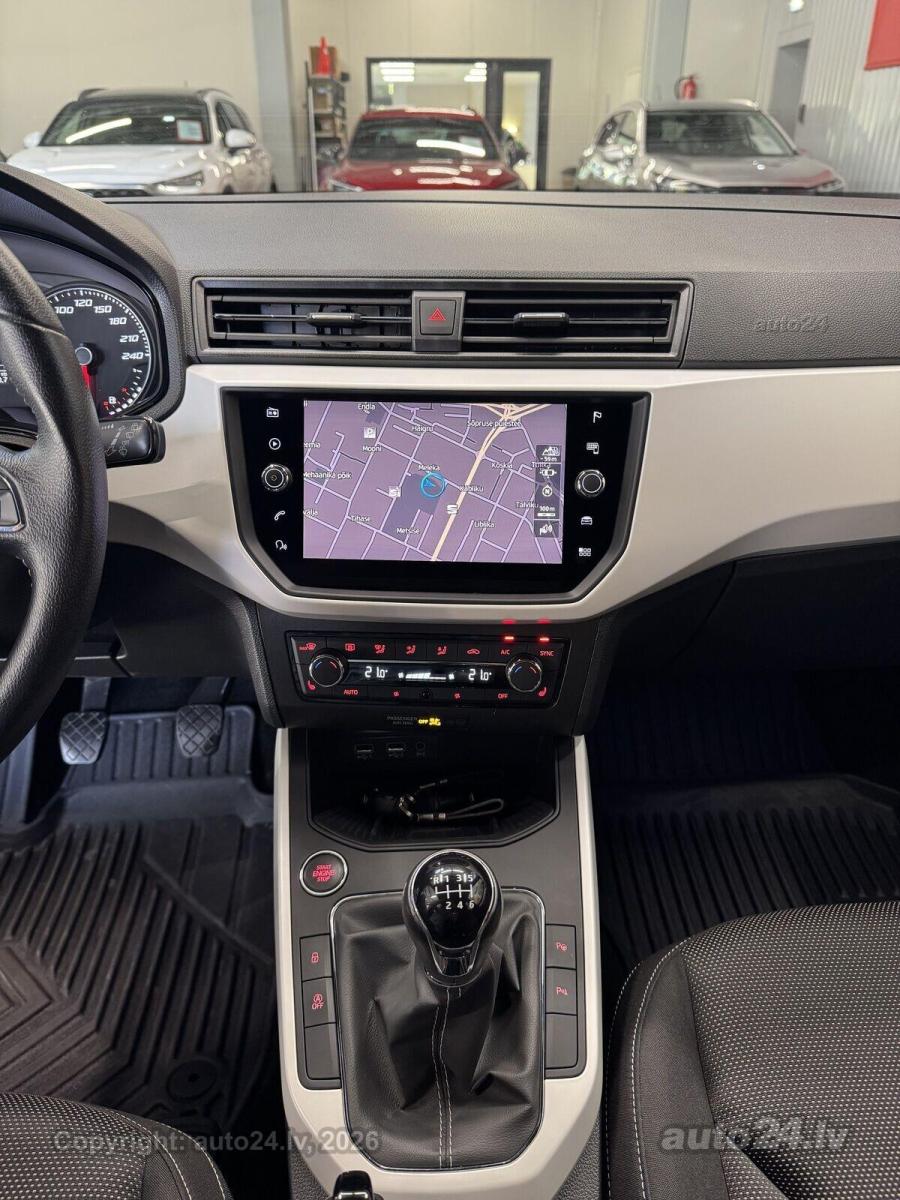 Blue SEAT Arona 2019 in Tallinn, with an engine capacity of 1.00 L and mileage of 66 thousand km for 10500 €, photo 17 on AUTOMOTO.COM.LV