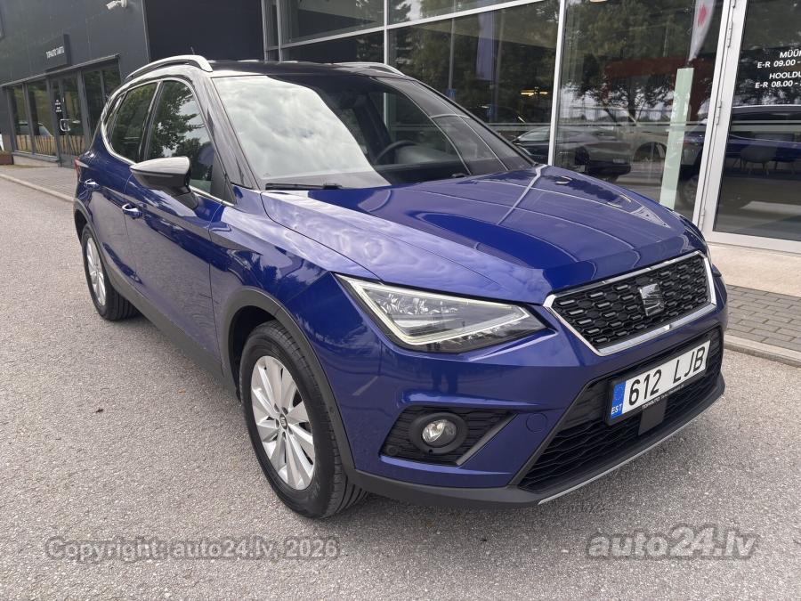 Blue SEAT Arona 2021 in Tartu, with an engine capacity of 1.00 L and mileage of 93 thousand km for 11800 €, photo 3 on AUTOMOTO.COM.LV