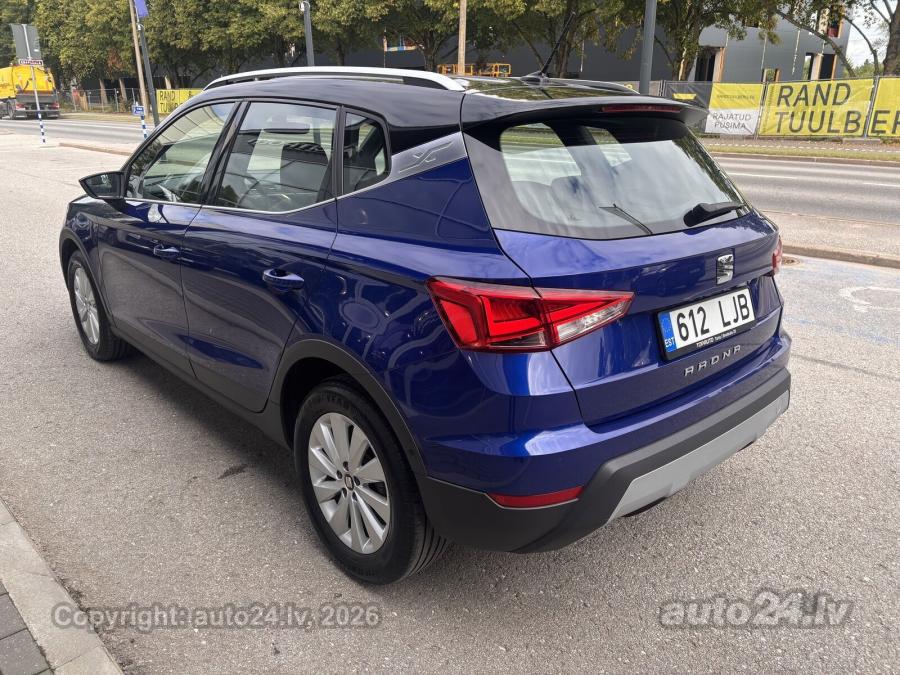 Blue SEAT Arona 2021 in Tartu, with an engine capacity of 1.00 L and mileage of 93 thousand km for 11800 €, photo 4 on AUTOMOTO.COM.LV