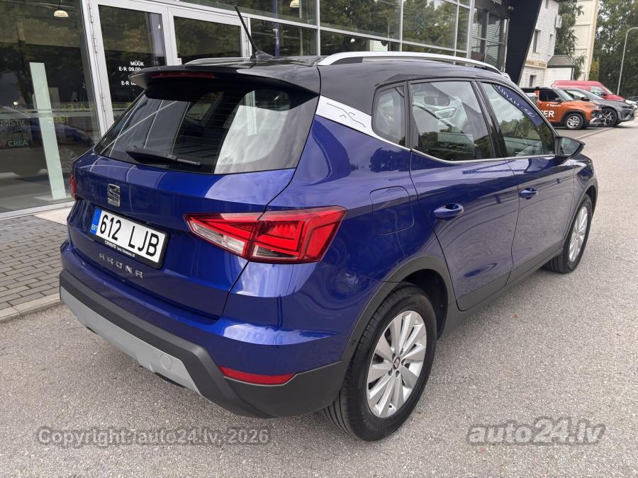 Blue SEAT Arona 2021 in Tartu, with an engine capacity of 1.00 L and mileage of 93 thousand km for 11800 €, photo 5 on AUTOMOTO.COM.LV