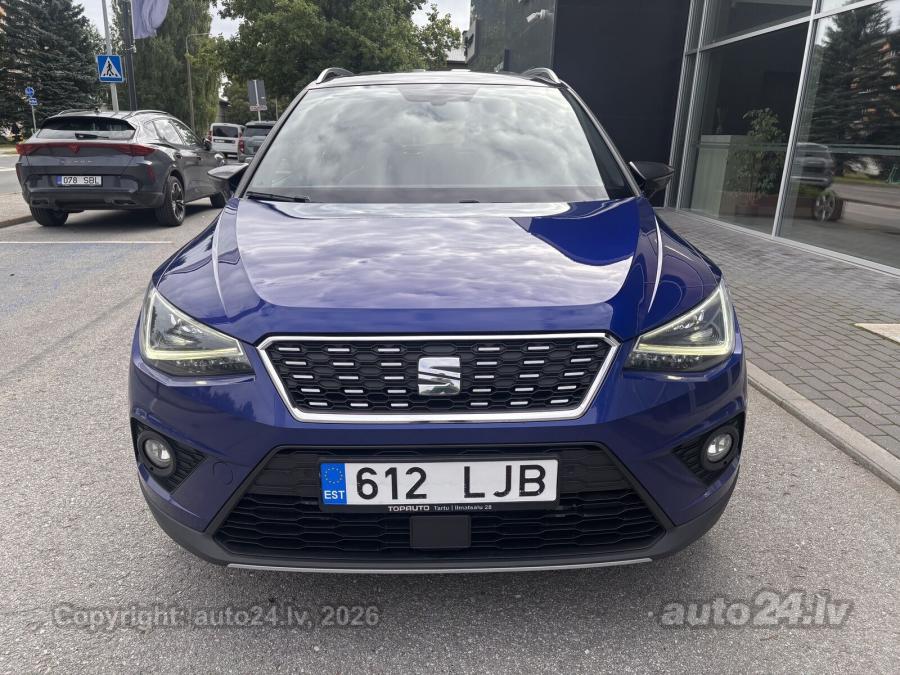 Blue SEAT Arona 2021 in Tartu, with an engine capacity of 1.00 L and mileage of 93 thousand km for 11800 €, photo 6 on AUTOMOTO.COM.LV