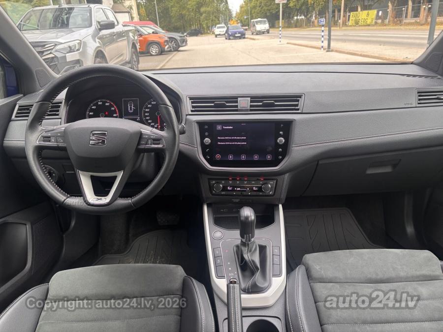 Blue SEAT Arona 2021 in Tartu, with an engine capacity of 1.00 L and mileage of 93 thousand km for 11800 €, photo 11 on AUTOMOTO.COM.LV
