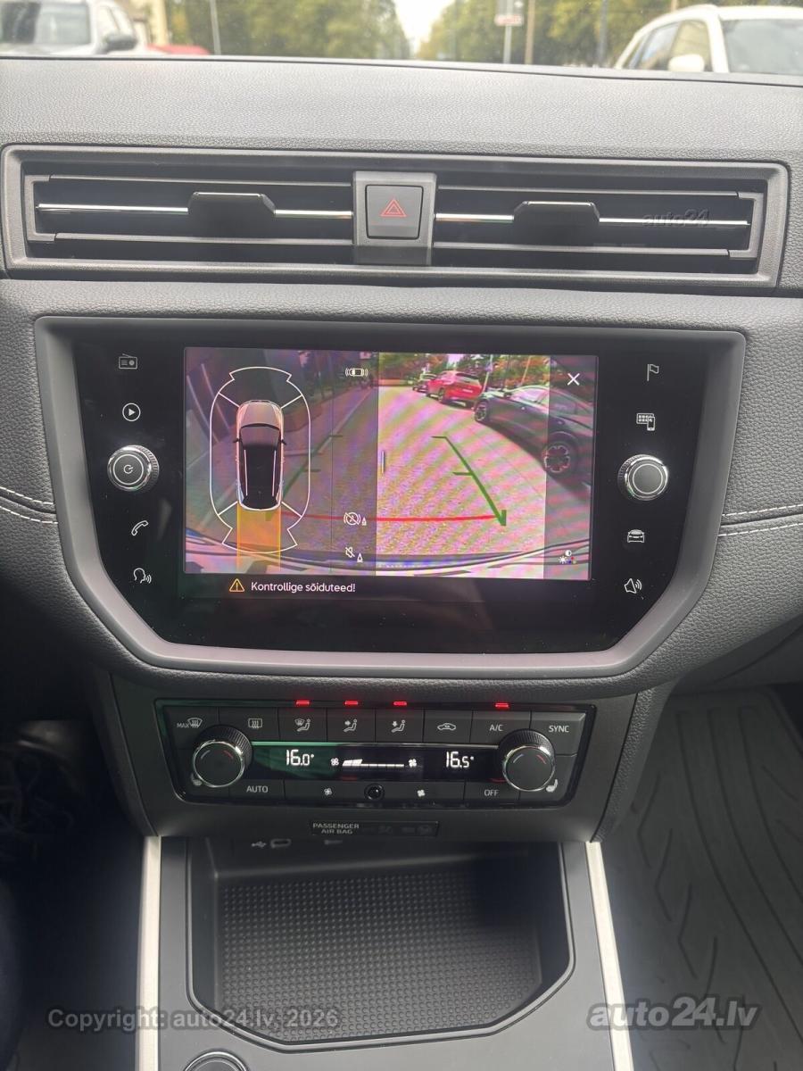 Blue SEAT Arona 2021 in Tartu, with an engine capacity of 1.00 L and mileage of 93 thousand km for 11800 €, photo 17 on AUTOMOTO.COM.LV