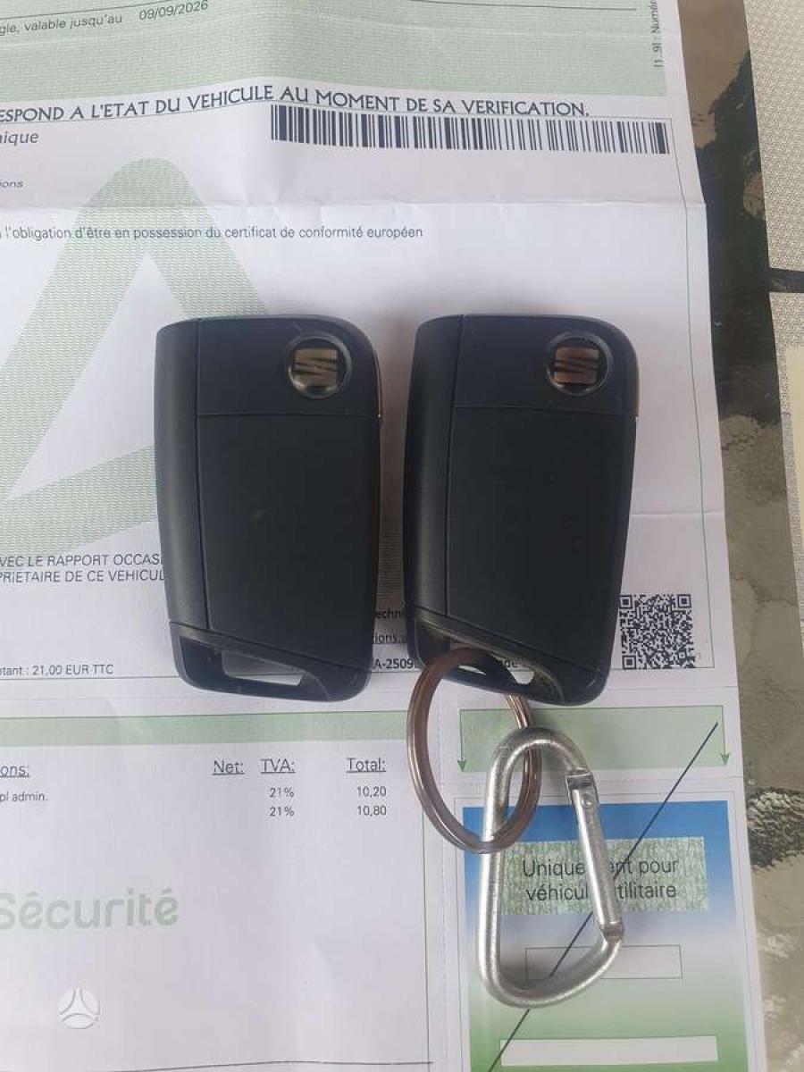 SEAT Arona 2018 in Siauliai, with an engine capacity of 1.00 L and mileage of 132 thousand km for 9999 €, photo 16 on AUTOMOTO.COM.LV