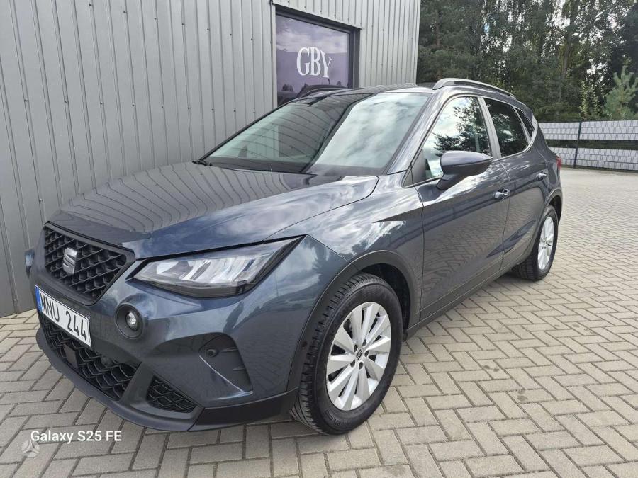 SEAT Arona 2023 in Taurage, with an engine capacity of 1.00 L and mileage of 93 thousand km for 14399 €, photo 1 on AUTOMOTO.COM.LV