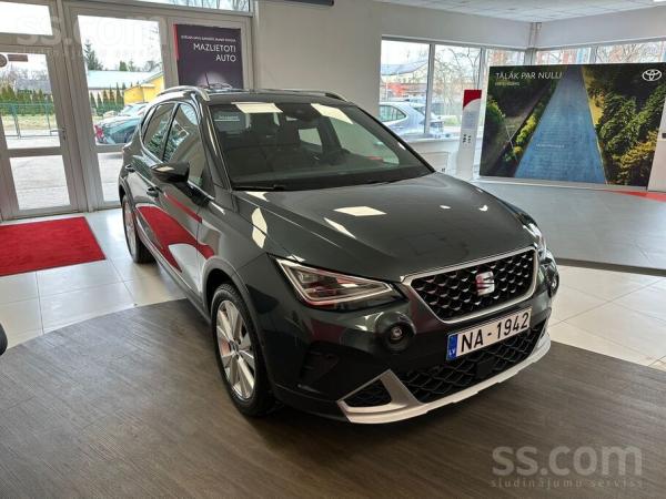 Zaļš SEAT Arona 2021 Jēkabpils, ar dzinēja tilpumu 1.00 L un nobraukumu 24 tūkst. km par 13300 €, foto 8 vietnē AUTOMOTO.COM.LV
