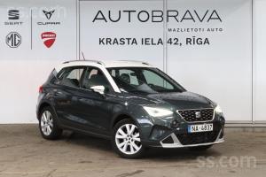 Green SEAT Arona 2021 in Riga, with an engine capacity of 1.00 L and mileage of 90 thousand km for 14490 €, photo 4 on AUTOMOTO.COM.LV