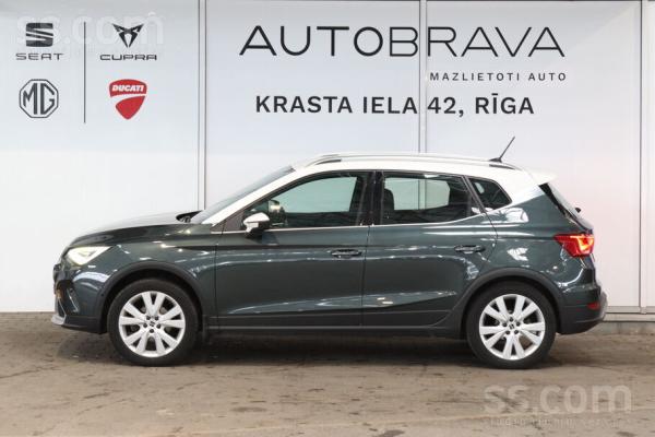 Zaļš SEAT Arona 2021 Rīga, ar dzinēja tilpumu 1.00 L un nobraukumu 90 tūkst. km par 14490 €, foto 4 vietnē AUTOMOTO.COM.LV