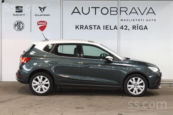 Zaļš SEAT Arona 2021 Rīga, ar dzinēja tilpumu 1.00 L un nobraukumu 90 tūkst. km par 14490 €, foto 5 vietnē AUTOMOTO.COM.LV