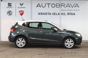 Green SEAT Arona 2021 in Riga, with an engine capacity of 1.00 L and mileage of 90 thousand km for 14490 €, photo 6 on AUTOMOTO.COM.LV