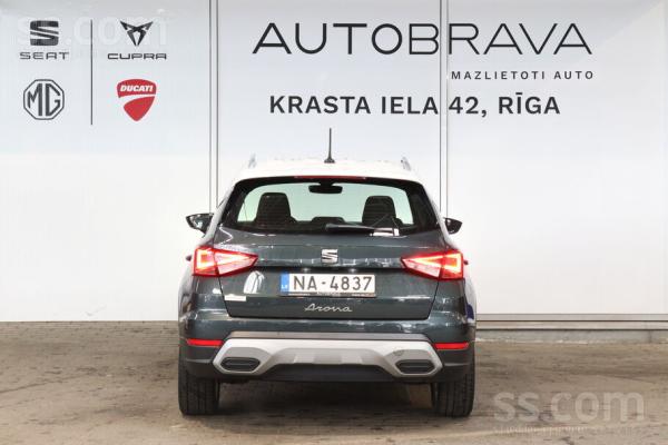 Zaļš SEAT Arona 2021 Rīga, ar dzinēja tilpumu 1.00 L un nobraukumu 90 tūkst. km par 14490 €, foto 7 vietnē AUTOMOTO.COM.LV