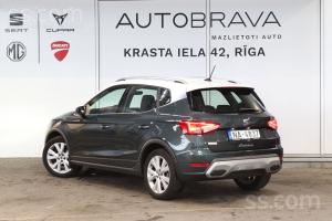Green SEAT Arona 2021 in Riga, with an engine capacity of 1.00 L and mileage of 90 thousand km for 14490 €, photo 9 on AUTOMOTO.COM.LV