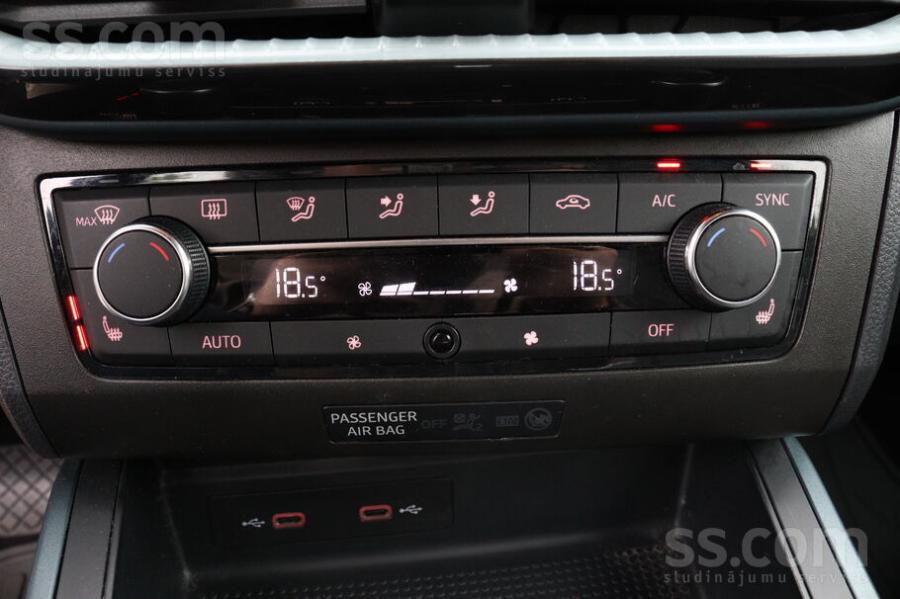 Green SEAT Arona 2021 in Riga, with an engine capacity of 1.00 L and mileage of 90 thousand km for 14490 €, photo 14 on AUTOMOTO.COM.LV