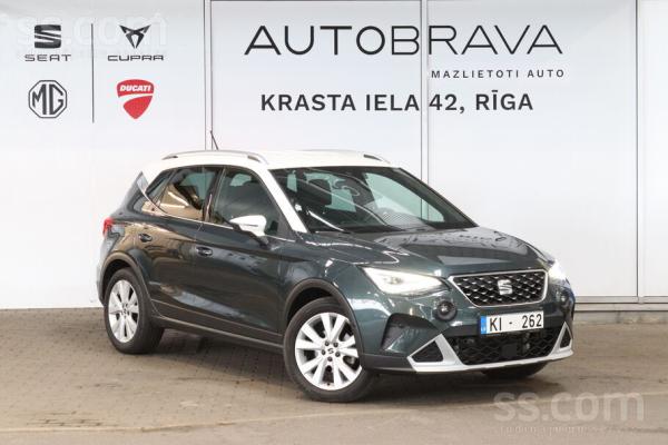 Зеленый Сеат Arona 2021 в Рига, объемом двигателя 1.00 л и пробегом 47 тыс. км за 15200 €, фото 3 на AUTOMOTO.COM.LV