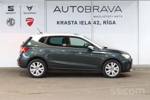 Green SEAT Arona 2021 in Riga, with an engine capacity of 1.00 L and mileage of 47 thousand km for 15200 €, photo 6 on AUTOMOTO.COM.LV