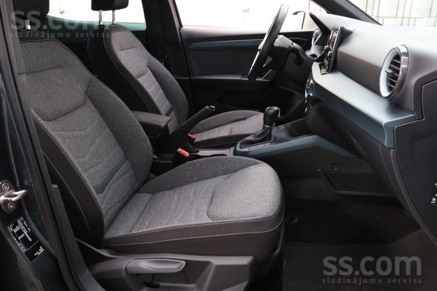 Green SEAT Arona 2021 in Riga, with an engine capacity of 1.00 L and mileage of 47 thousand km for 15200 €, photo 30 on AUTOMOTO.COM.LV