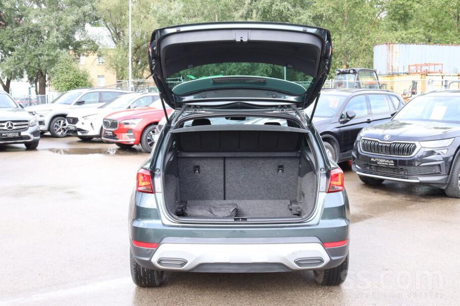 Green SEAT Arona 2021 in Riga, with an engine capacity of 1.00 L and mileage of 47 thousand km for 15200 €, photo 31 on AUTOMOTO.COM.LV