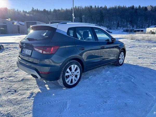Zaļš SEAT Arona 2022 Kauņa, ar dzinēja tilpumu 1.00 L un nobraukumu 52 tūkst. km par 15500 €, foto 4 vietnē AUTOMOTO.COM.LV