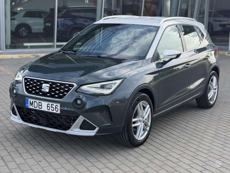 Zaļš SEAT Arona 2021 Šauļi, ar dzinēja tilpumu 1.00 L un nobraukumu 20 tūkst. km par 16300 €, foto 3 vietnē AUTOMOTO.COM.LV
