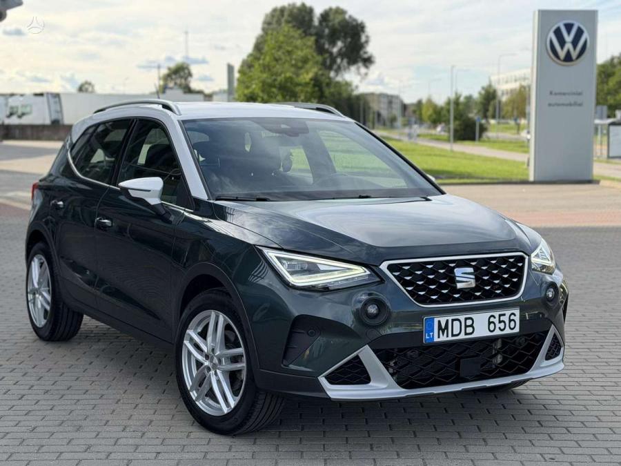 Zaļš SEAT Arona 2021 Šauļi, ar dzinēja tilpumu 1.00 L un nobraukumu 20 tūkst. km par 16300 €, foto 4 vietnē AUTOMOTO.COM.LV