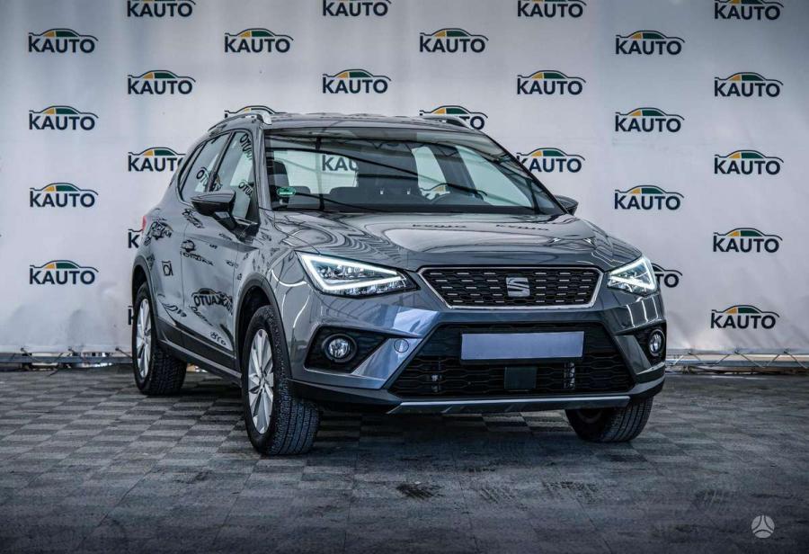Grey SEAT Arona 2018 in Kaunas, with an engine capacity of 1.00 L and mileage of 188 thousand km for 11790 €, photo 3 on AUTOMOTO.COM.LV