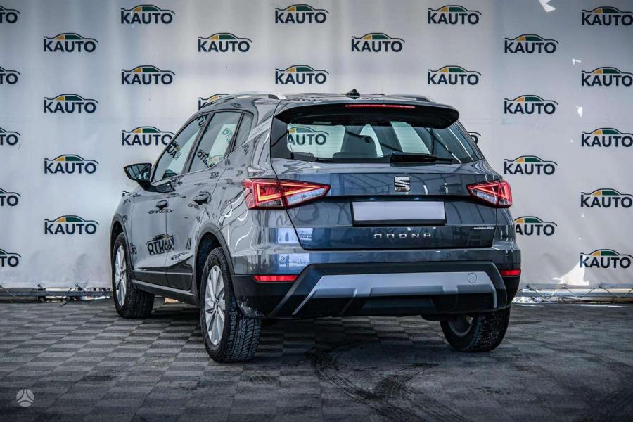 Grey SEAT Arona 2018 in Kaunas, with an engine capacity of 1.00 L and mileage of 188 thousand km for 11790 €, photo 5 on AUTOMOTO.COM.LV