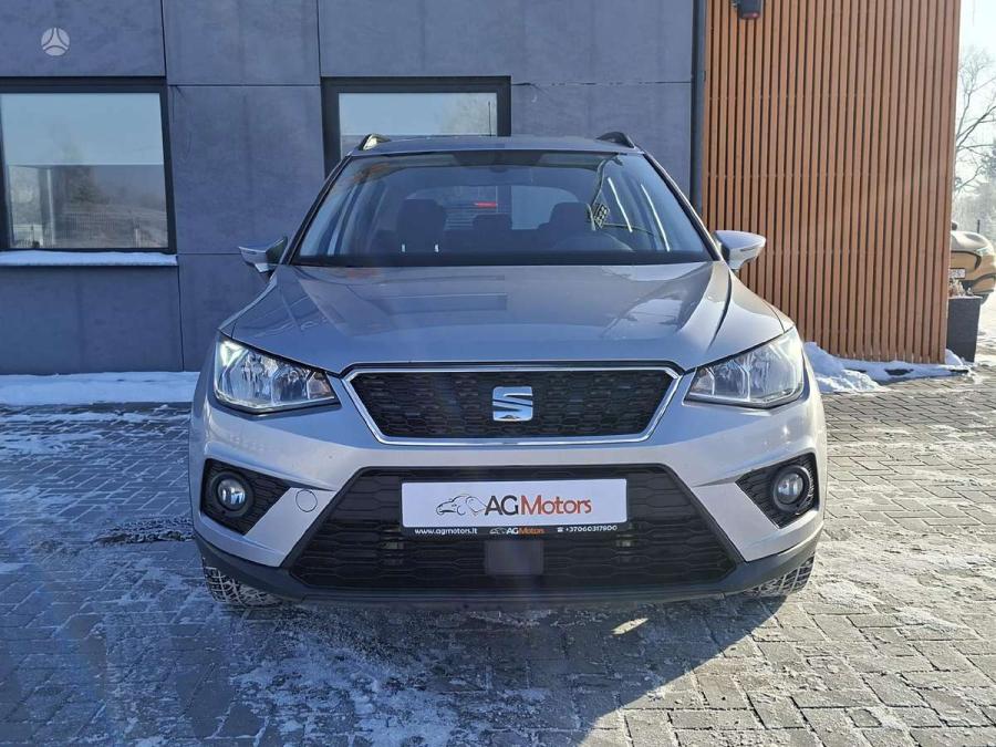 Pelēks SEAT Arona 2019 Viļņa, ar dzinēja tilpumu 1.00 L un nobraukumu 141 tūkst. km par 10600 €, foto 3 vietnē AUTOMOTO.COM.LV