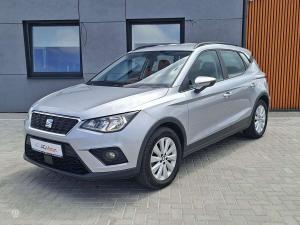 Grey SEAT Arona 2019 in Vilnius, with an engine capacity of 1.00 L and mileage of 145 thousand km for 9990 €, photo  on AUTOMOTO.COM.LV