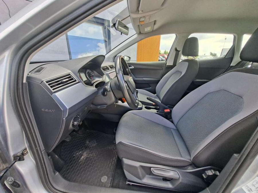 Grey SEAT Arona 2019 in Vilnius, with an engine capacity of 1.00 L and mileage of 145 thousand km for 9990 €, photo 6 on AUTOMOTO.COM.LV