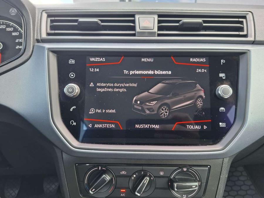 Grey SEAT Arona 2019 in Vilnius, with an engine capacity of 1.00 L and mileage of 145 thousand km for 9990 €, photo 13 on AUTOMOTO.COM.LV