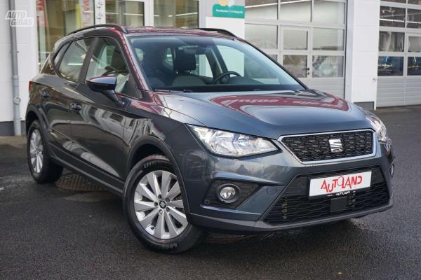 Grey SEAT Arona 2021 in Kaunas, with an engine capacity of 1.00 L and mileage of 35 thousand km for 22349 €, photo 4 on AUTOMOTO.COM.LV