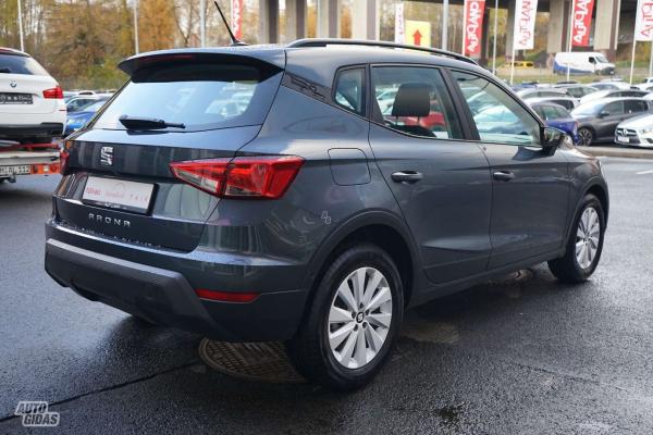 Grey SEAT Arona 2021 in Kaunas, with an engine capacity of 1.00 L and mileage of 35 thousand km for 22349 €, photo 7 on AUTOMOTO.COM.LV
