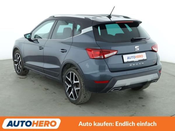 Grey SEAT Arona 2021 in Kaunas, with an engine capacity of 1.50 L and mileage of 59 thousand km for 23131 €, photo 4 on AUTOMOTO.COM.LV