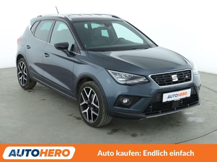 Grey SEAT Arona 2021 in Kaunas, with an engine capacity of 1.50 L and mileage of 59 thousand km for 23131 €, photo 8 on AUTOMOTO.COM.LV