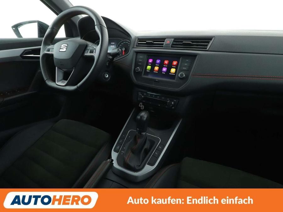 Grey SEAT Arona 2021 in Kaunas, with an engine capacity of 1.50 L and mileage of 59 thousand km for 23131 €, photo 13 on AUTOMOTO.COM.LV