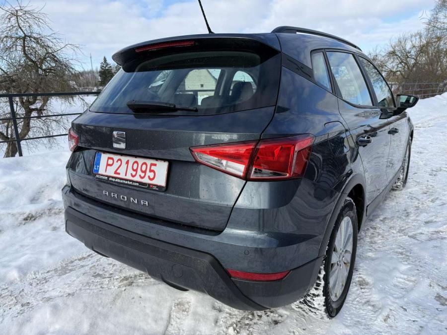 Pelēks SEAT Arona 2021 Viļņa, ar dzinēja tilpumu 1.00 L un nobraukumu 213 tūkst. km par 9899 €, foto 4 vietnē AUTOMOTO.COM.LV