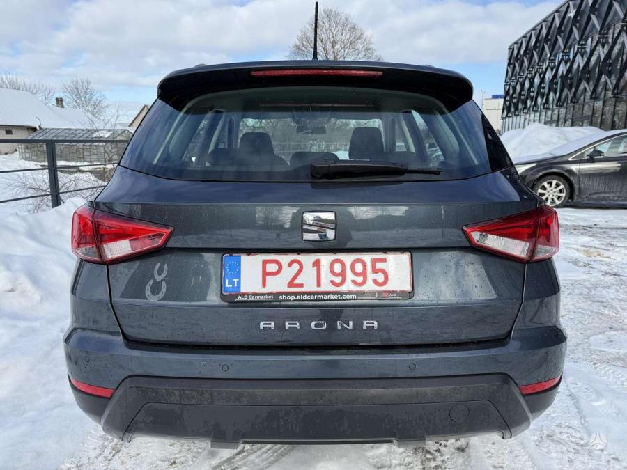 Pelēks SEAT Arona 2021 Viļņa, ar dzinēja tilpumu 1.00 L un nobraukumu 213 tūkst. km par 9899 €, foto 5 vietnē AUTOMOTO.COM.LV