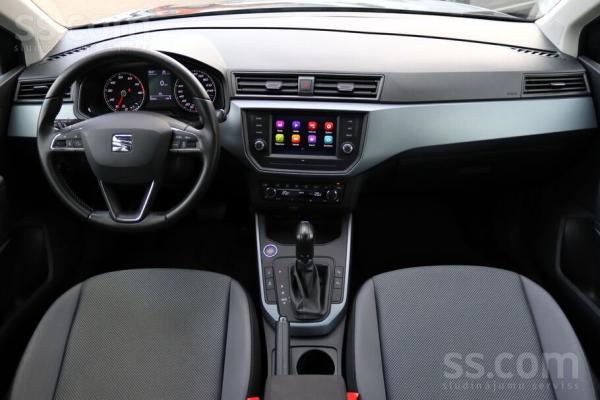 Grey SEAT Arona 2021 in Riga, with an engine capacity of 1.00 L and mileage of 96 thousand km for 13490 €, photo 10 on AUTOMOTO.COM.LV