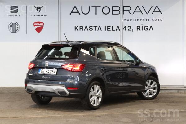 Grey SEAT Arona 2022 in Riga, with an engine capacity of 1.00 L and mileage of 35 thousand km for 16490 €, photo 6 on AUTOMOTO.COM.LV