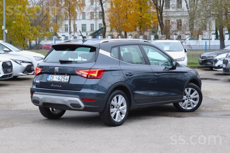 Grey SEAT Arona 2022 in Riga, with an engine capacity of 1.00 L and mileage of 35 thousand km for 16490 €, photo 30 on AUTOMOTO.COM.LV
