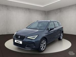 Grey SEAT Arona 2023 in Kaunas, with an engine capacity of 1.00 L and mileage of 14 thousand km for 27437 €, photo  on AUTOMOTO.COM.LV