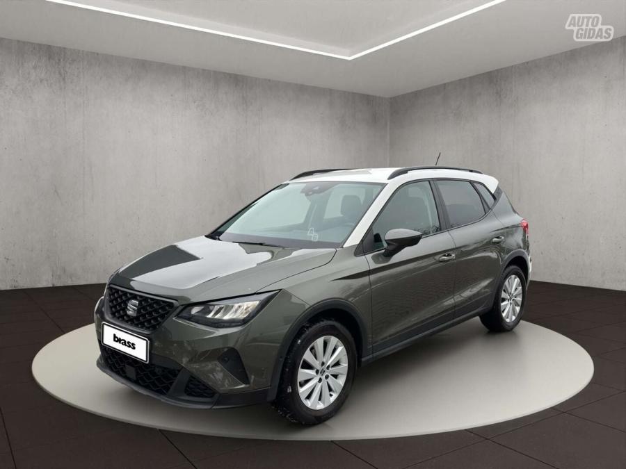 Grey SEAT Arona 2023 in Kaunas, with an engine capacity of 1.00 L and mileage of 22 thousand km for 21678 €, photo 1 on AUTOMOTO.COM.LV
